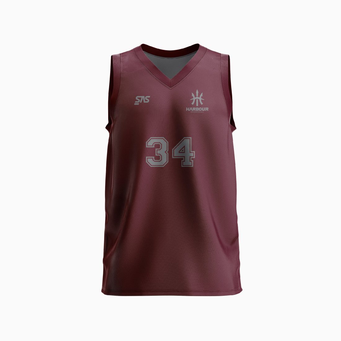 HARBOUR BASKETBALL REVERSIBLE TRAINING SINGLET – SAS Sport