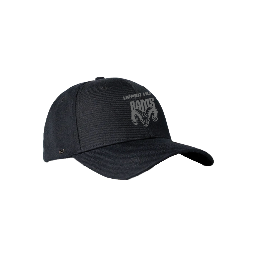 Upper Hutt Rams Supporters Cap Black/White Logo – SAS Sport